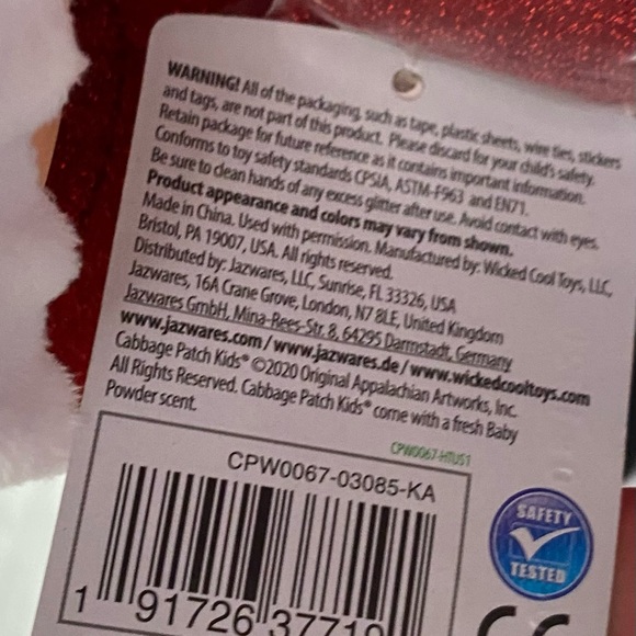 Toys | Cabbage Patch Kids Collectible Chris Helper Doll 149 | Poshmark